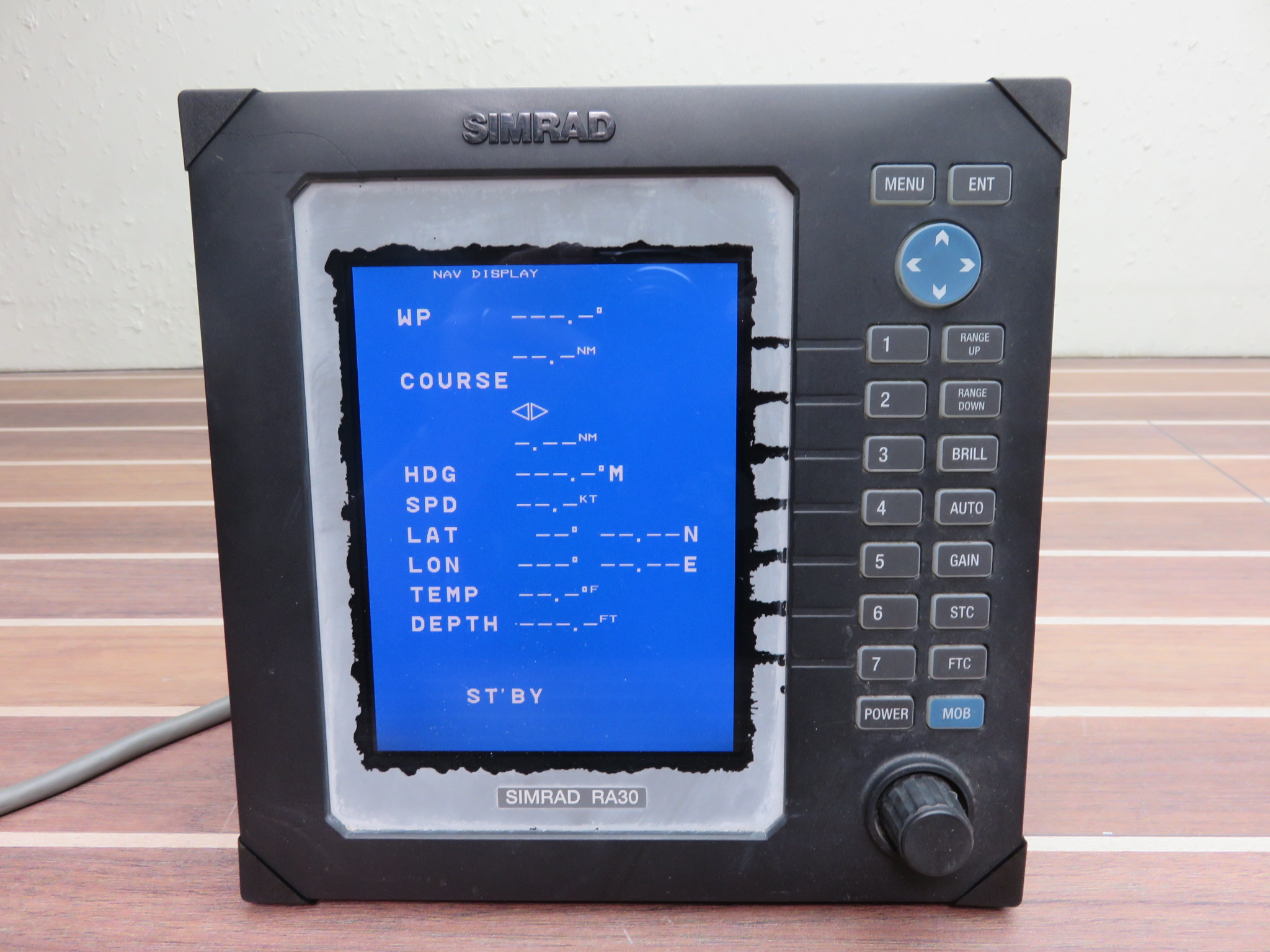 Simrad RA30 RF723A Boat Marine 7" Color High Definition HD Radar ...